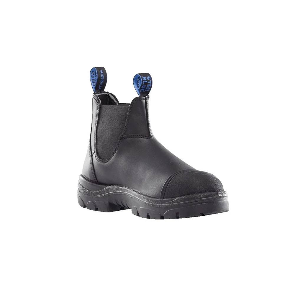 Steel Blue Hobart Elastic Sided Scuff Cap Safety Boot – Dan-Joe Workwear